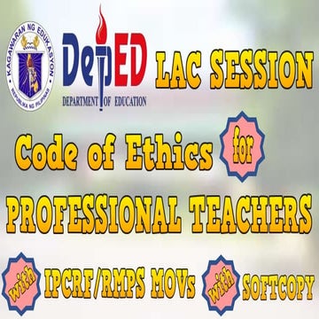Copy of LAC CODE OF ETHICS PPT - yt.pptx