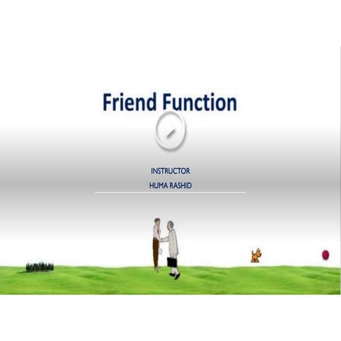 Friend Function Computer Programming.pdf