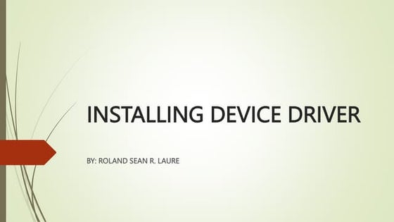 Install and configure of peripherals devices manually [Autosaved].pptx