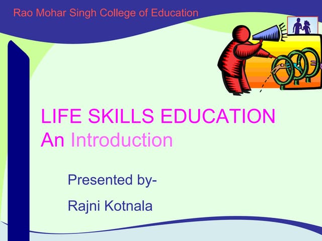 Life skills presentation | PPTX