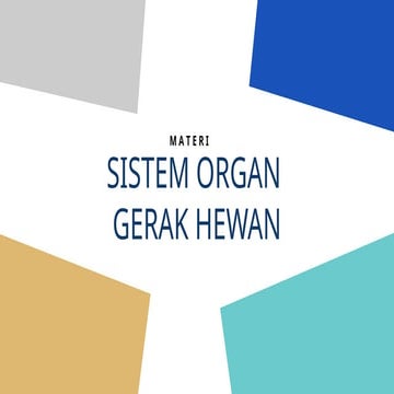 Copy of Materi 1 - Sistem Organ Gerak Hewan (1).pptx
