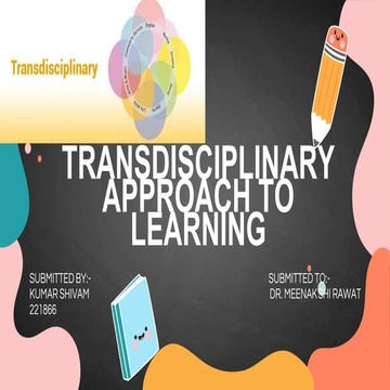 Transdisciplinary approach to learning .pptx