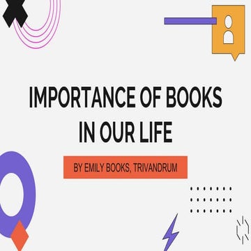 importance of books | PPTX