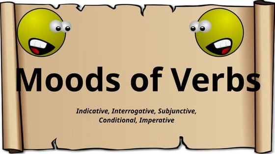 Moods of the Verb | PPT