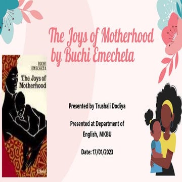 The Joys of Motherhood by Buchi Emecheta | PPTX