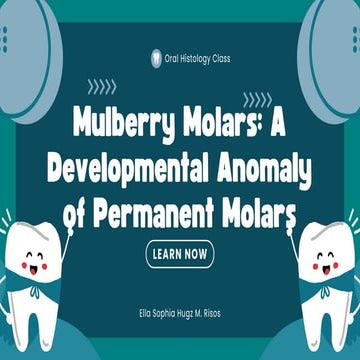 Mulberry Molars A Developmental Anomaly of Permanent Molars.pdf