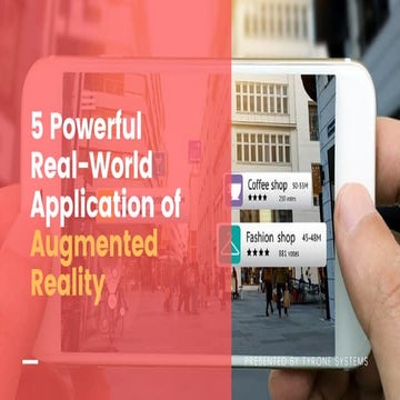 Ar vr project 1 | PPTX