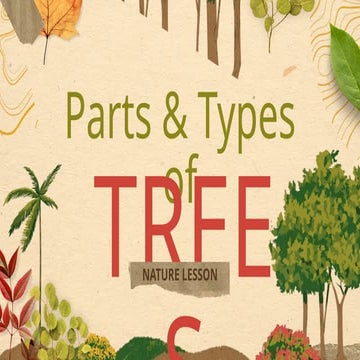 Copy of Parts & Types of Trees Nature Lesson .pptx