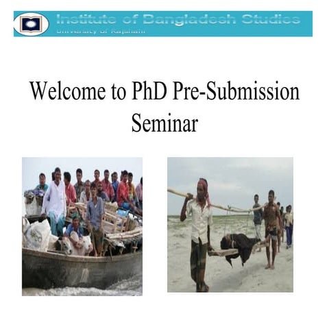 Health Seeking Behaviour of Char people in BD | PPT