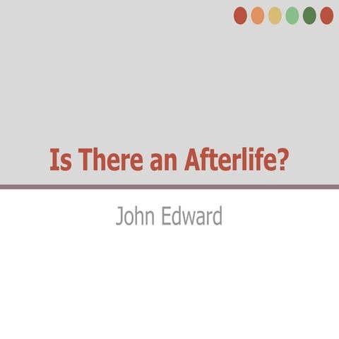Is There an Afterlife? | PDF