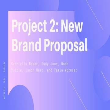 New Brand Proposal | PPTX