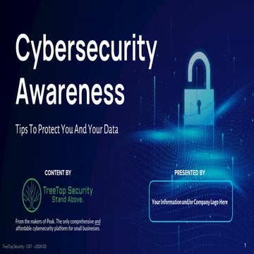 Cybersecurity Awareness Training Presentation v2024.03
