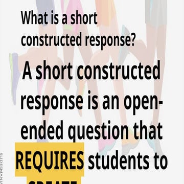 RACE - an acronym for writing Short Constructed Responses | PPTX