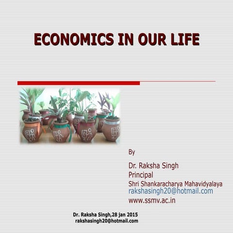 Economics in our life | PPT