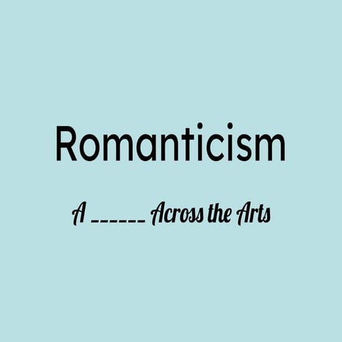Romanticism | PPT