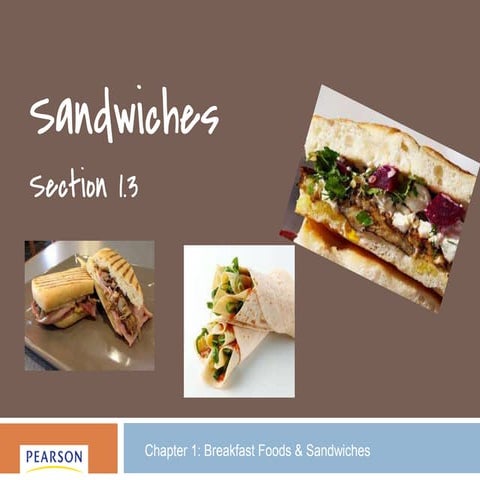 Classifications of Sandwiches | PPTX