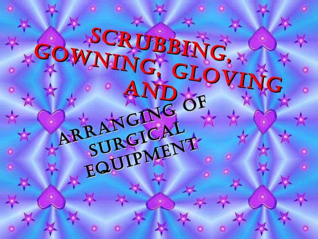 Scrub and circulating nurse | PPT