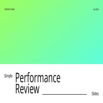 Copy of Simple Performance Review Slides.pptx