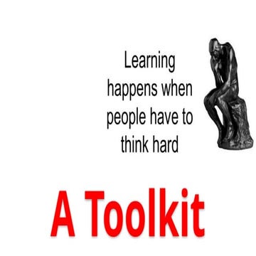 Simple Thinking Toolkit for Students & Teachers | PPTX
