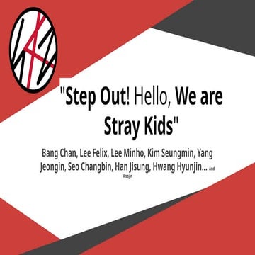 Stray Kids Powerpoint template guide to skz | PPTX