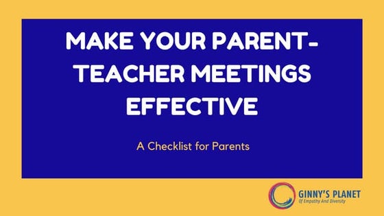 Parent teacher conference | PPT