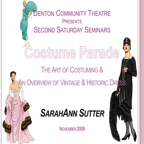 Costume Parade | PPTX