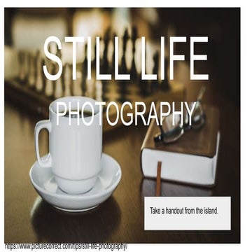 Still life photography | PPT