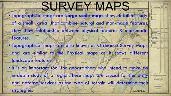 Toposheet interpretation | DOC | Geography | Science