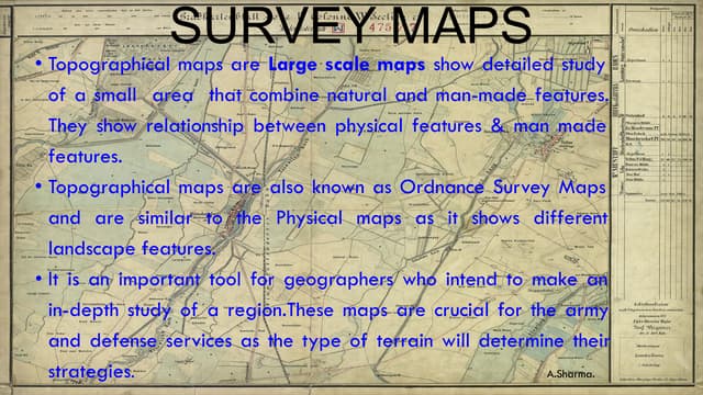 Numbering system of topographical map | PPTX