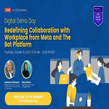 Redefining Collaboration with Workplace from Meta and The Bot Platform ...