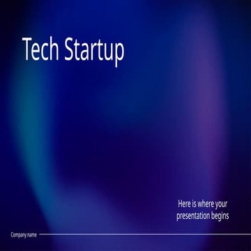 Copy of Tech Startup by Slidesgo....pptx