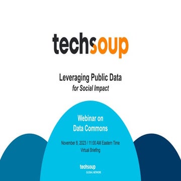 Leveraging Public Data for Social Impact | PDF