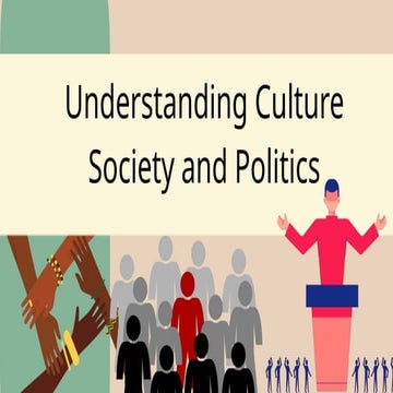 UCSP Chapter A - Starting point for the understanding of culture ...