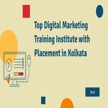 Top Digital Marketing Training Institute with Placement in Kolkata | PDF | Business ...