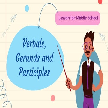 Verbals (infinitives, participles, gerunds) | PPT