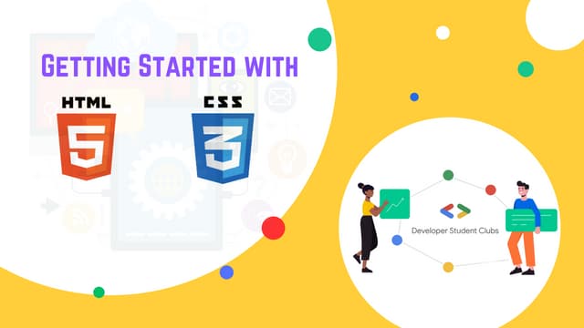 Getting Started With Html And Css Pdf Web Design And Html Internet