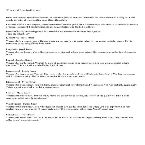 Multiple Intelligence Survey Form.pdf... | PDF