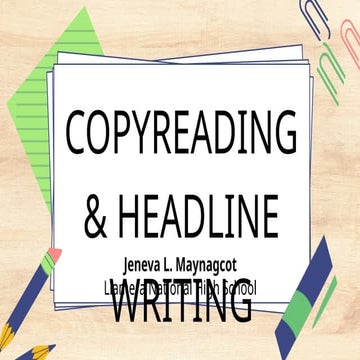 Headline Writing.ppt