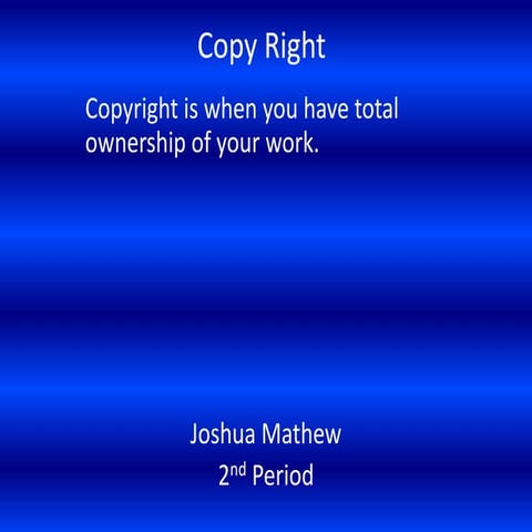 Copyright | PPT