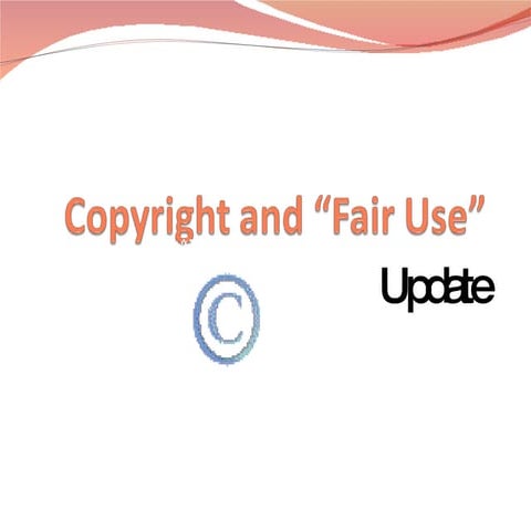 Copyright and fair use for teachers | PPT
