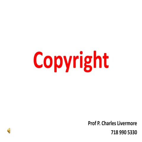 Copyright faculty-presentation-timings-a | PPSX | Business | Business ...