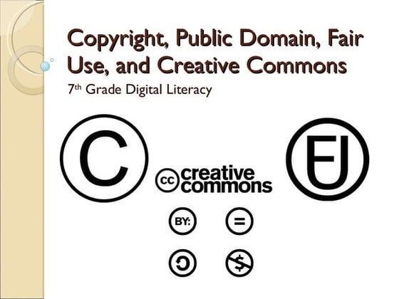 A Guide to copyright | PPT
