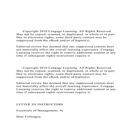 Copyright 2010 Cengage Learning. All Rights Reserved.docx