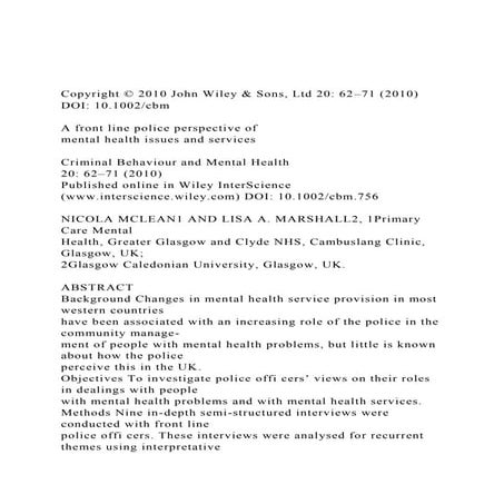 Copyright © 2010 John Wiley & Sons, Ltd 20 62–71 (2010)DOI.docx ...