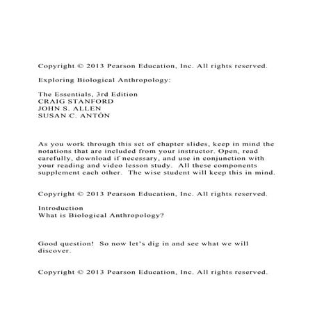 Copyright © 2013 Pearson Education, Inc. All rights reserved.docx