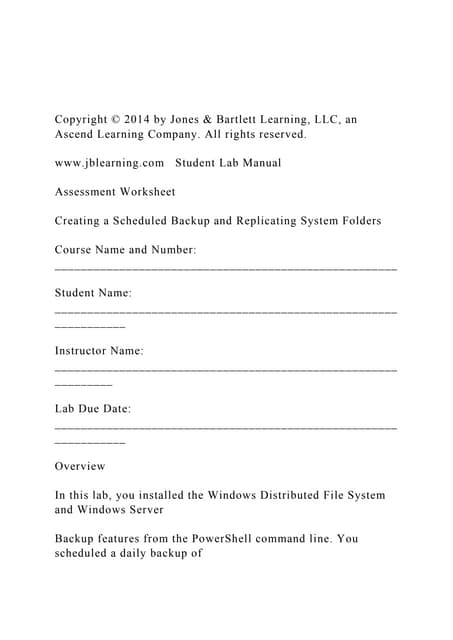 Lab 1 Assessment Worksheetimplementing Access Contdocx Operating Systems Computer