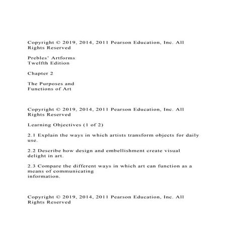 Copyright © 2019, 2014, 2011 Pearson Education, Inc. All Right.docx