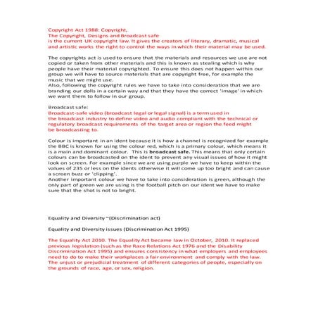 Copyright act 1988 | PDF