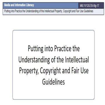 Media and Information Literacy Copyright and fair use.pptx