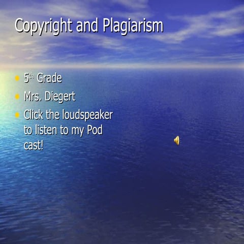Copyright And Plagiarism | PPT | Law